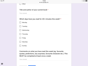 Guest Blog: On using Google Docs to track reading – The Learning Profession