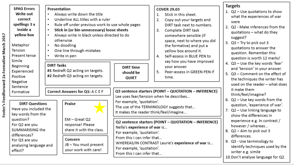 On valuable feedback that supports teacher wellbeing – The Learning ...