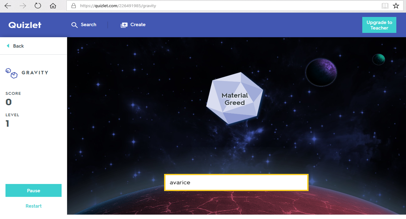 On using Quizlet to learn ambitious vocabulary – The Learning Profession